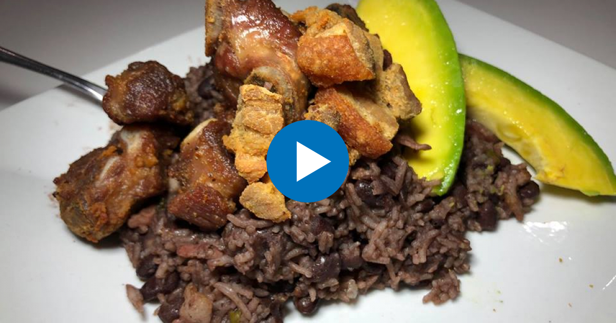 Arroz Congri Cubano Receta