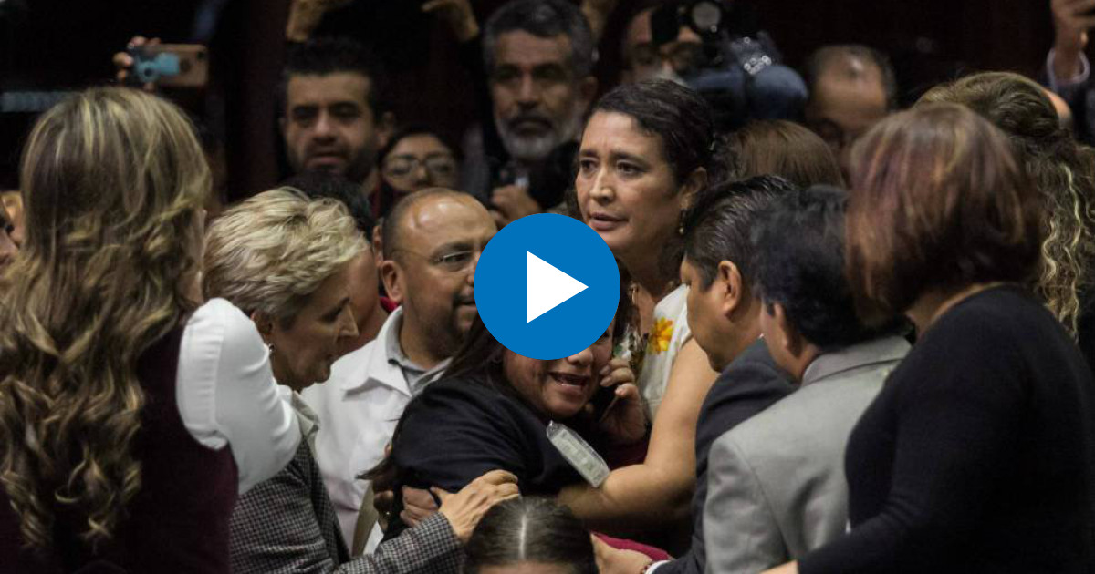 Diputada Mexicana Se Entera En El Parlamento Del Asesinato De Su Hija