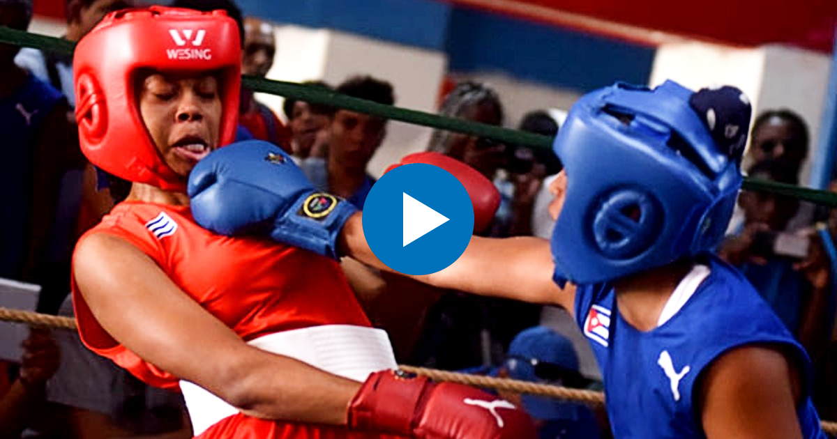 Cuba celebra primer cartel oficial de boxeo femenino