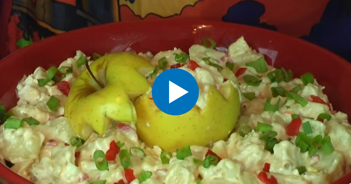 Ensalada Fría de Papa y Manzana