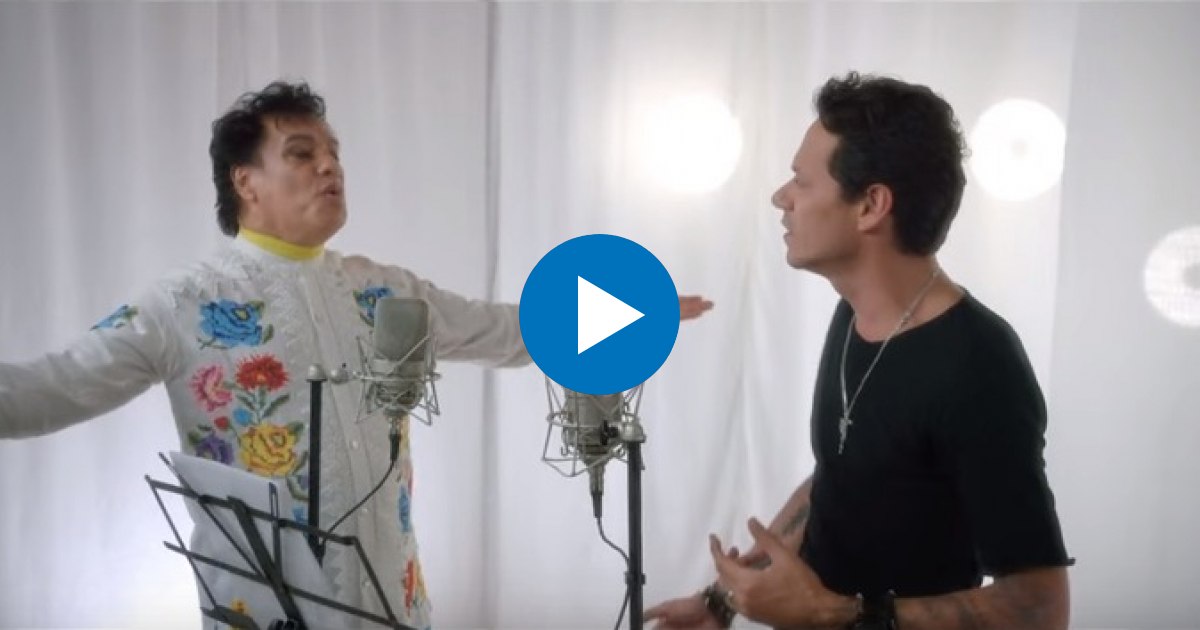 El nuevo vídeo de Juan Gabriel y Marc Anthony "Yo te recuerdo"