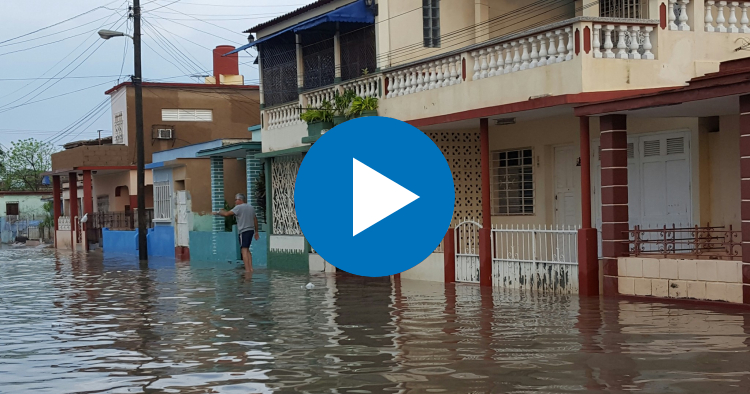 Reportan Peligrosas Inundaciones En Cárdenas Matanzas
