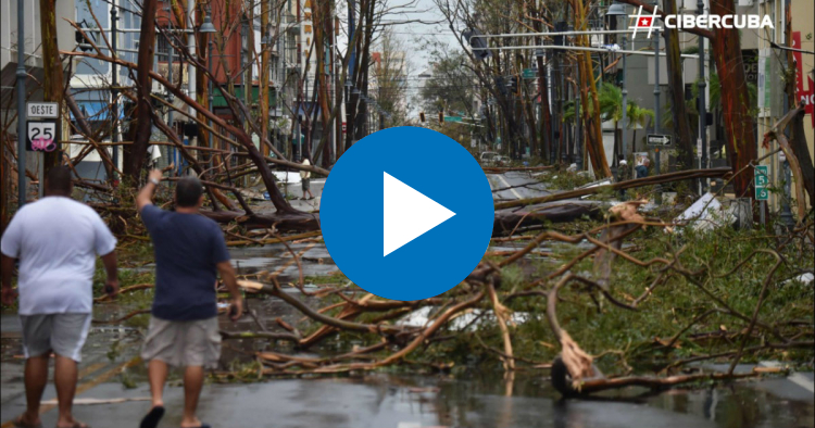 Así quedó Puerto Rico tras el paso del huracán María