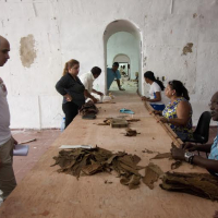 GALERÍA: Así se confecciona el tabaco más grande del mundo