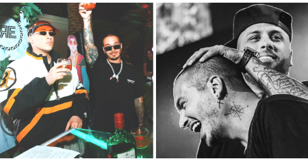 Bad Bunny y Nicky Jam, emocionados con "Vibras" de J Balvin
