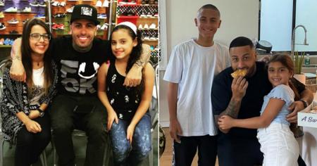 Nicky Jam, un padre orgulloso de sus cuatro hijos