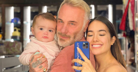 La emotiva y entrañable dedicatoria de Sharon Fonseca a Gianluca Vacchi ...