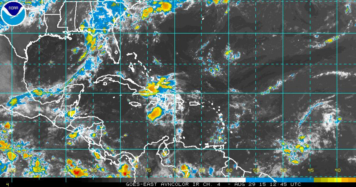 Aviso de Ciclón Tropical (Centro de Pronósticos INSMET) 29 de agosto 2015 10:00 am por José Rubiera
