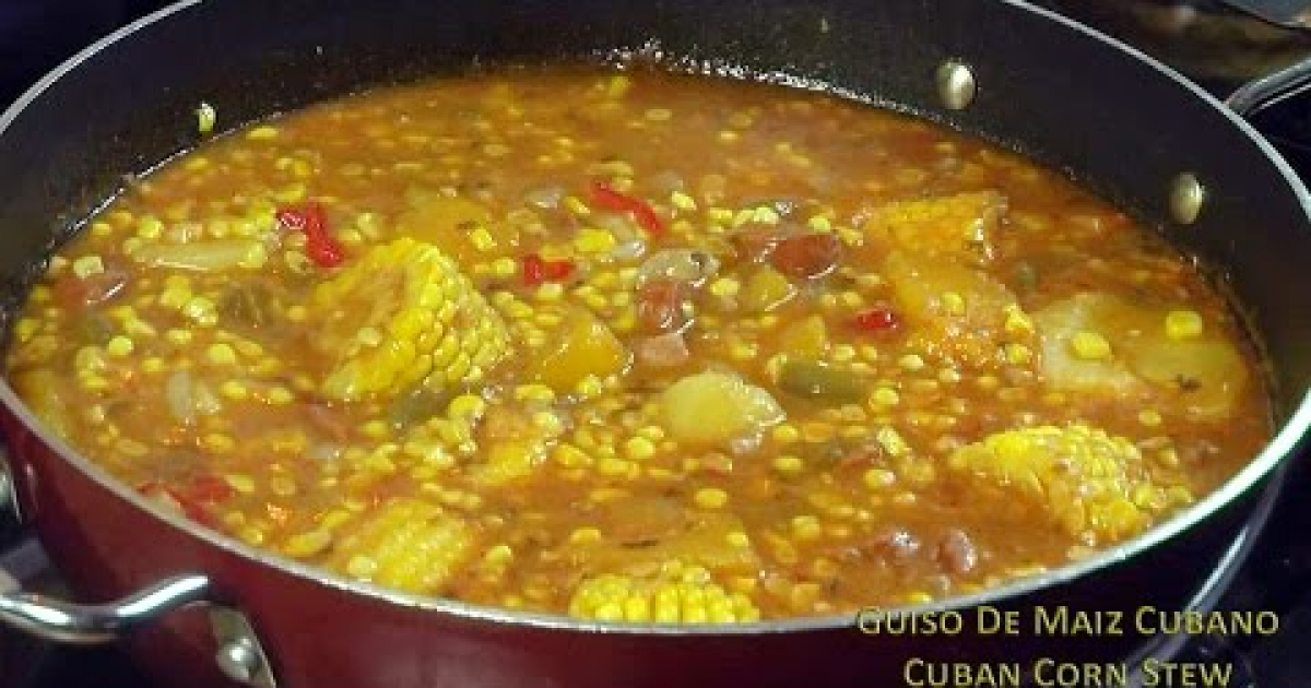 Guiso de Maíz cubano
