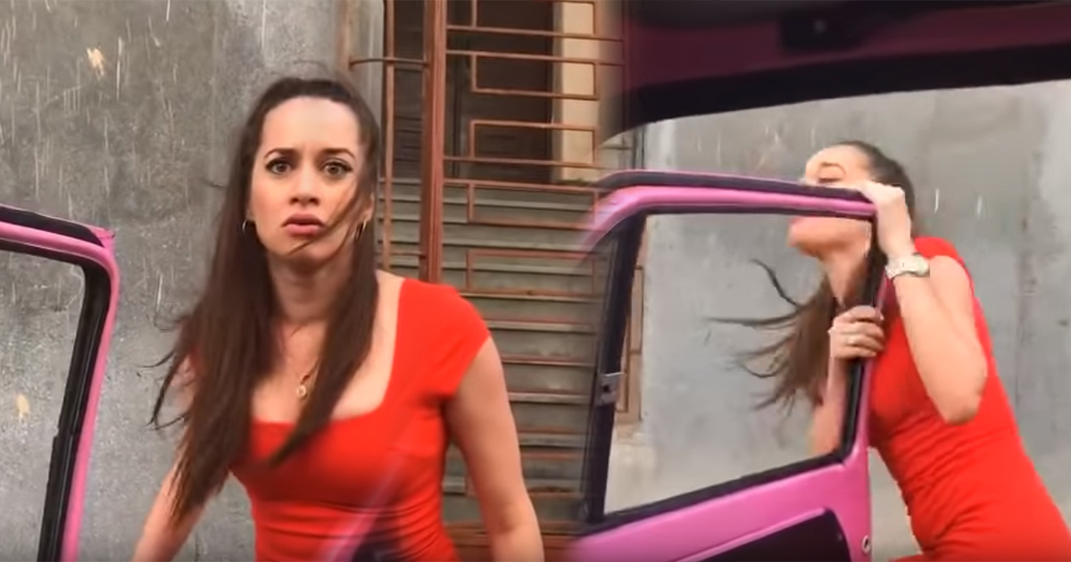 La actriz cubana Laura Treto hace el Kiki Challenge en un "polaquito ...
