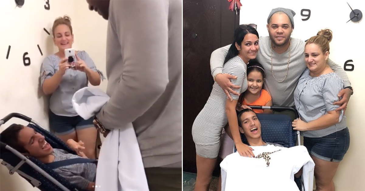 EMOTIVO: El Taiger cumple el sueño del joven cubano Cristian