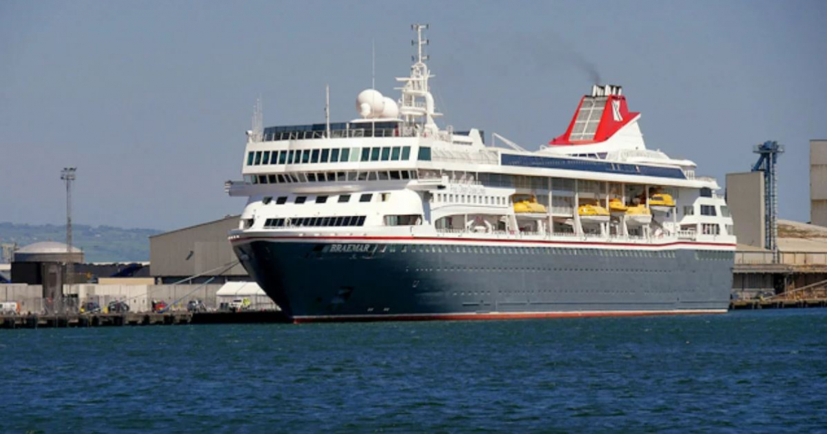 Pasajeros del crucero británico MS Braemar saldrán este miércoles desde ...