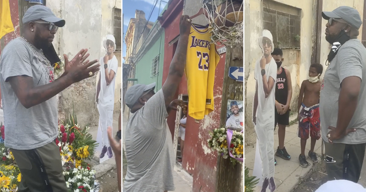 El emotivo homenaje de El Micha a El Dany en la esquina donde solía ...