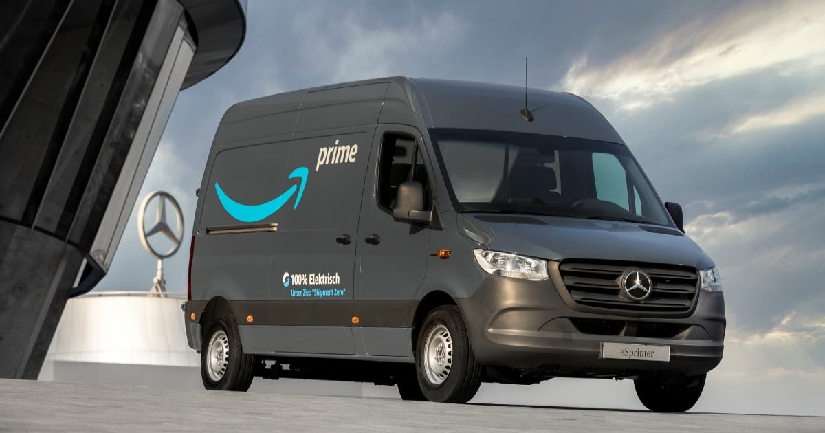 Amazon encarga 1800 furgonetas eléctricas a Mercedes-Benz para repartos ...
