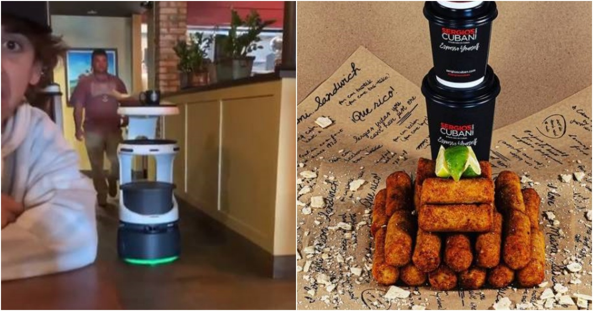 Restaurante cubano Sergio’s, el primero en usar camareros robots en ...