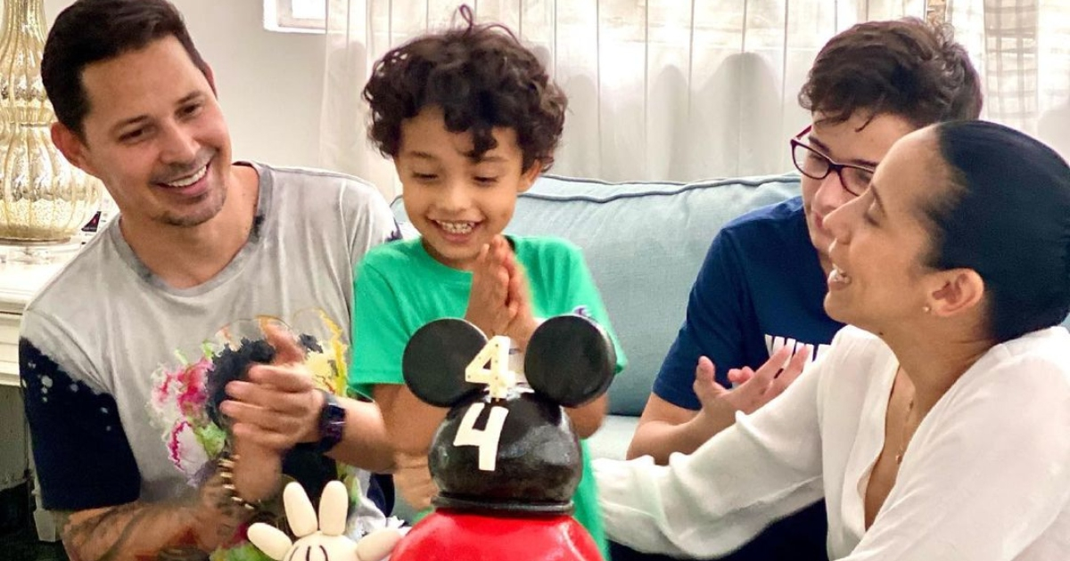 ¡Una fiesta en familia! Así celebraron Leoni Torres y Yuliet Cruz el ...
