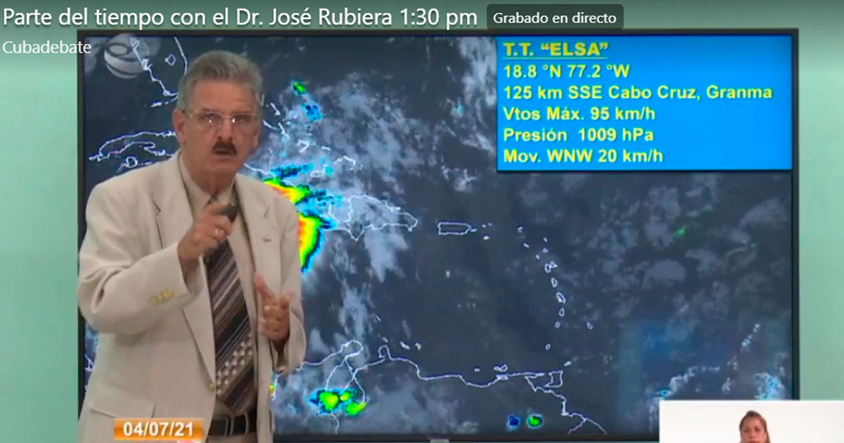 Rubiera alerta que tormenta tropical Elsa podría incrementar intensidad ...