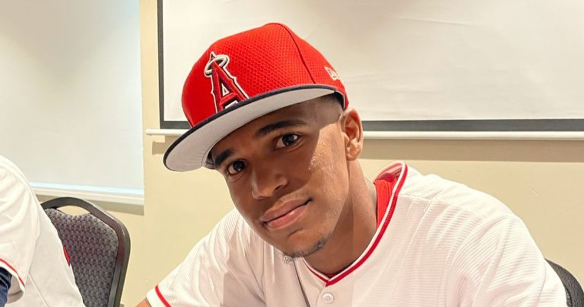 El joven pelotero cubano Anthony Bruno Scull firma con Los Angeles ...