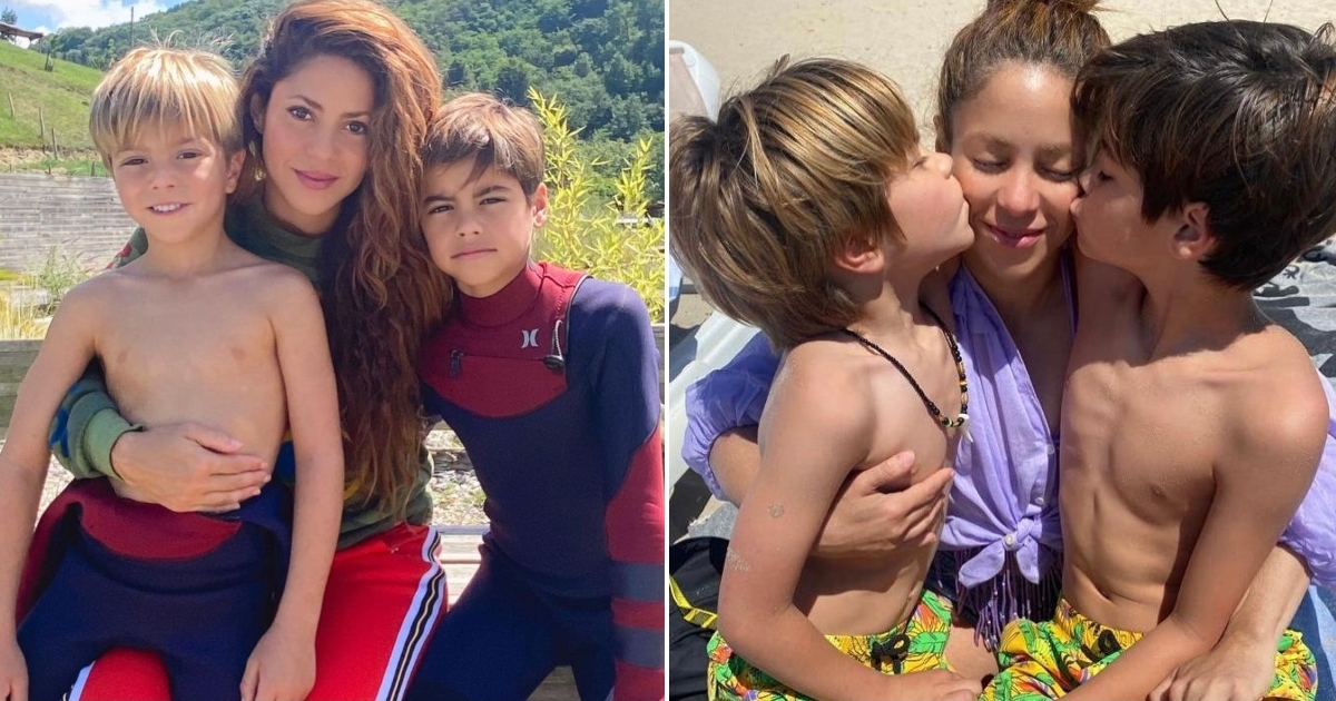 ¡Mamá orgullosa! Shakira salta y grita de emoción durante partido de béisbol de su hijo Milan