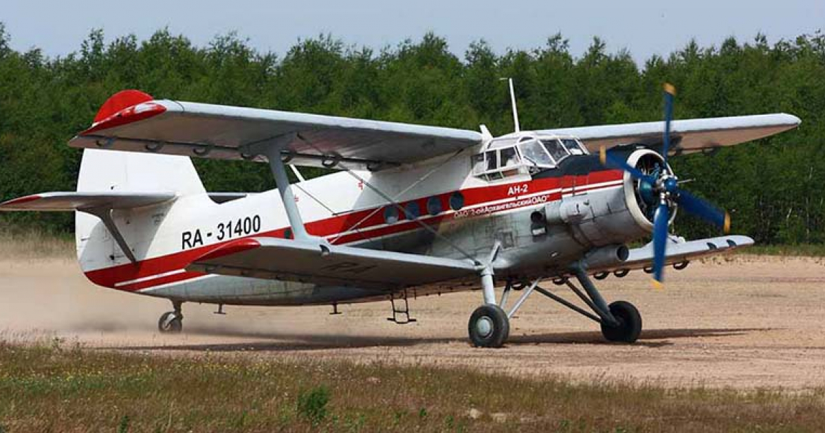 Avión AN-2 muy usado para escapar de Cuba