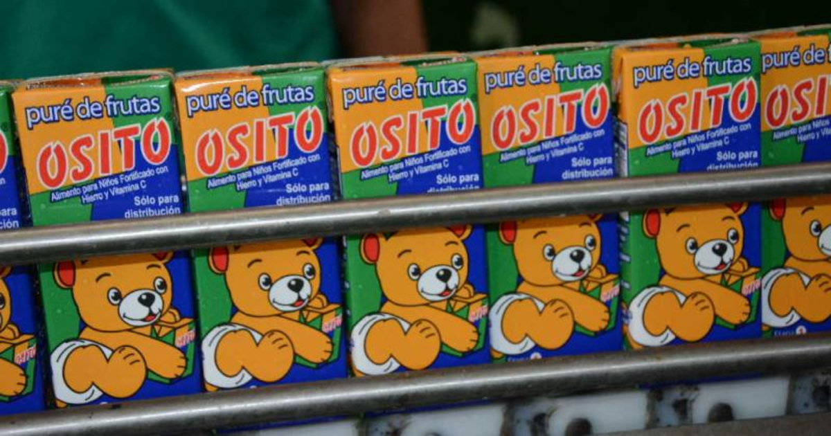 Fábrica La Estancia de Sancti Spíritus detiene producción de compotas Osito
