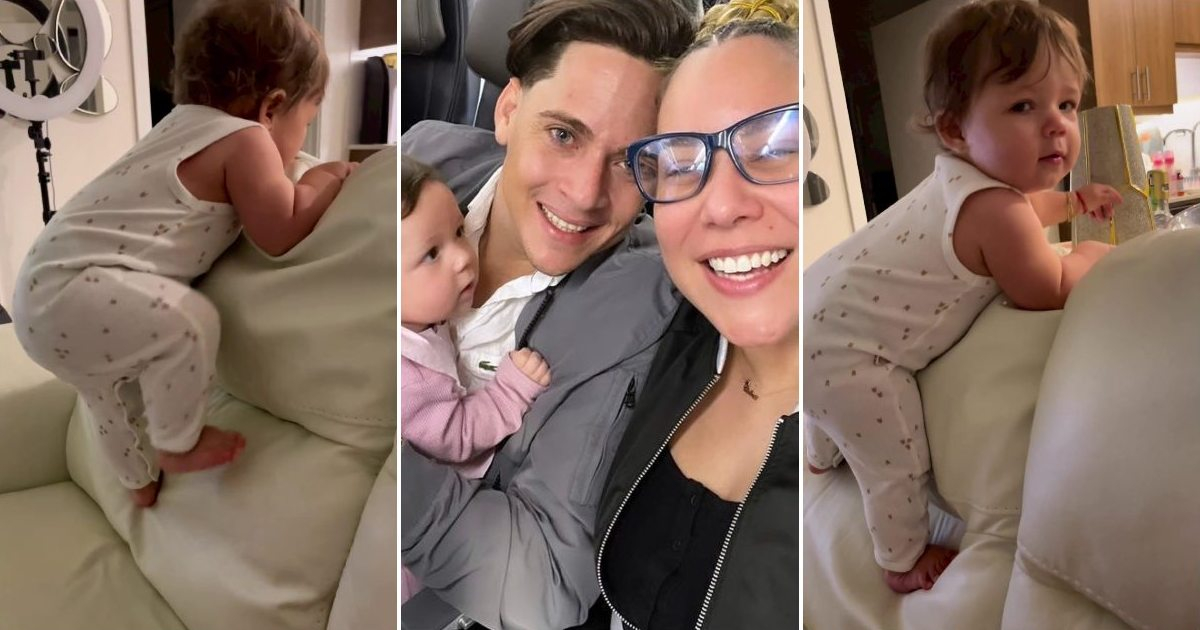 Hija de Señorita Dayana derrite a su mamá con sus travesuras: "Se ...