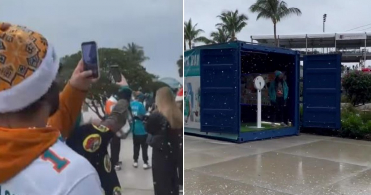 ¿Nevó en Miami? Video se vuelve viral en las redes y...