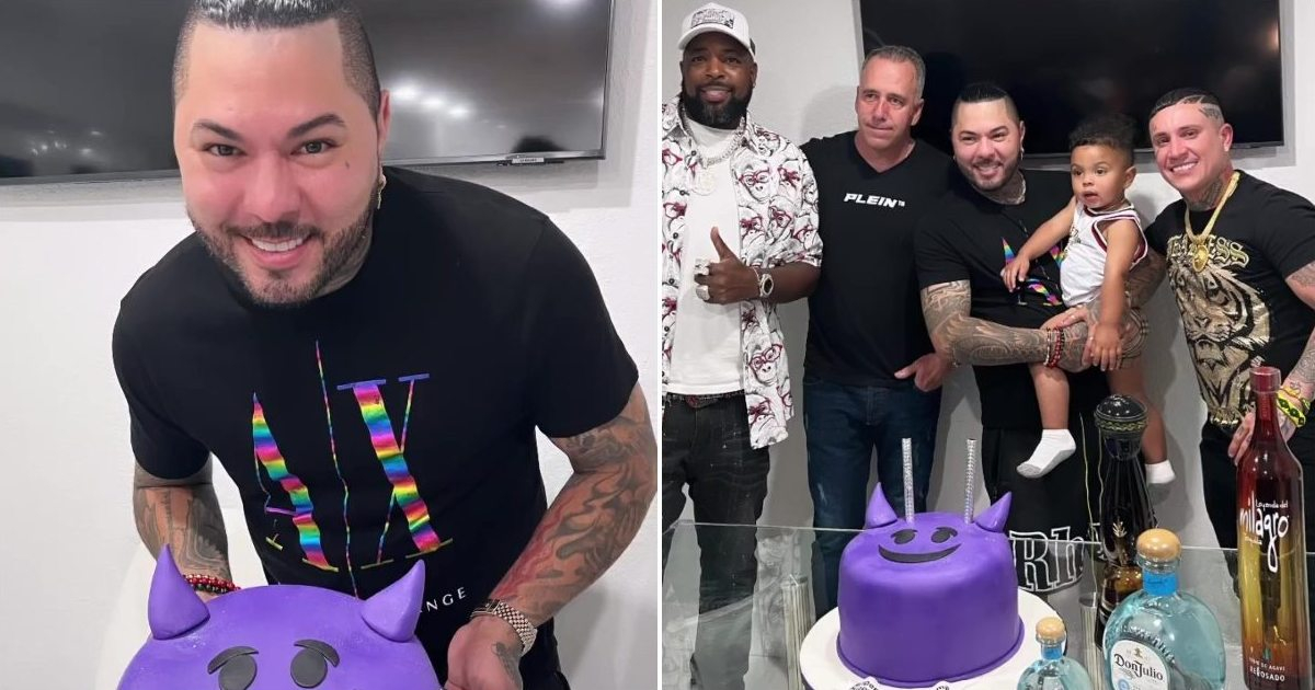 Entre amigos, familia y con una fiesta a la cubana celebró El Chacal su ...