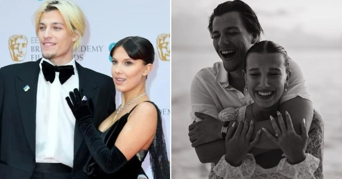 Millie Bobby Brown, de "Stranger Things", se compromete a los 19 años con hijo de Jon Bon Jovi