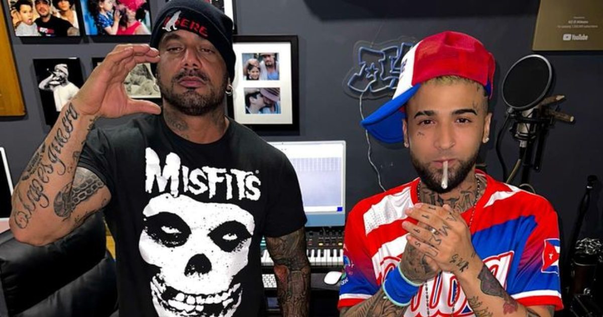 Al2 El Aldeano y Ovi juntos en el estudio de grabación: "Viva Cuba ...