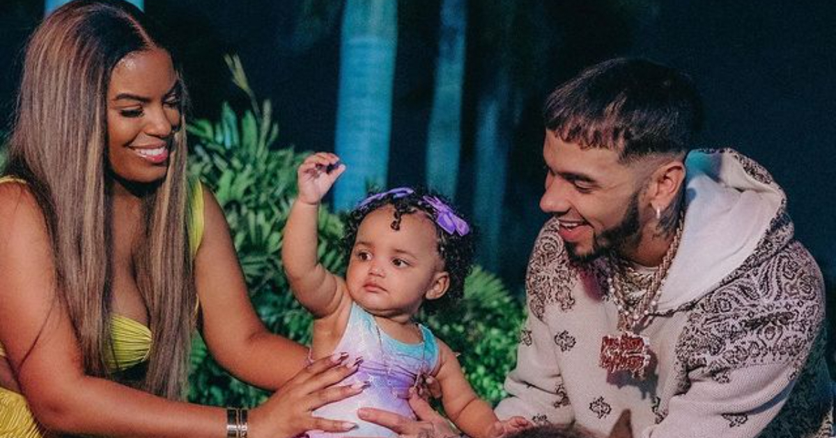 Así celebraron Anuel AA y Melissa Vallencilla el cumpleaños de su hija ...