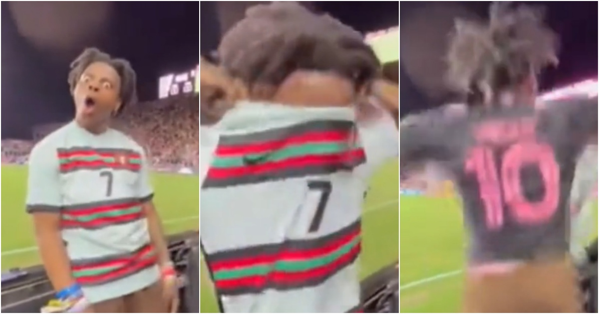 Influencer iShowSpeed reacciona al gol de Messi en debut con Inter Miami