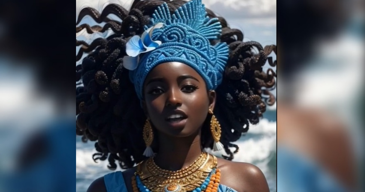 Así es la historia de Yemayá recreada con inteligencia artificial