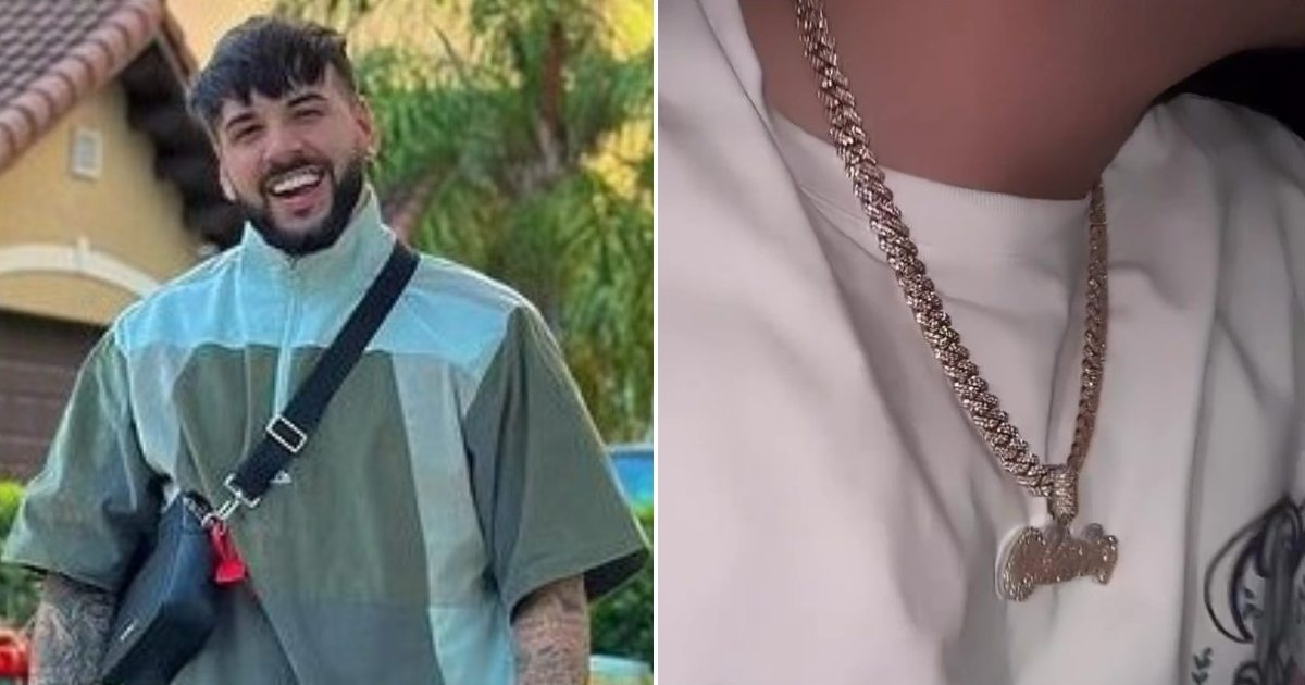 El Charly presume de su nueva adquisición: Una cadena de brillantes con ...