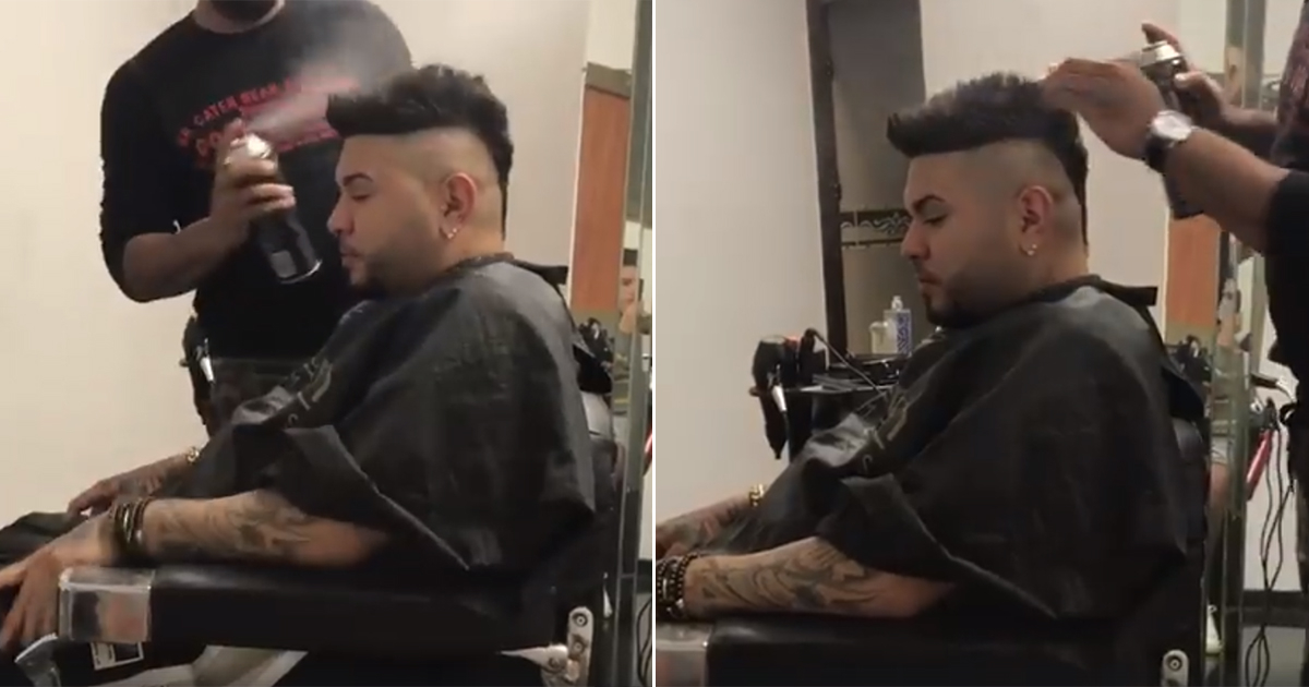 El Chacal estrena nuevo corte de cabello ¿Te gusta?