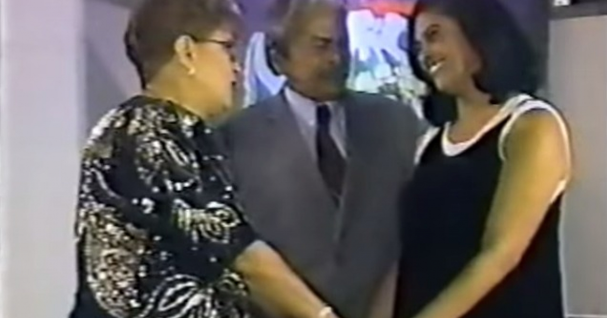 Cuando Consuelito Vidal presentó a Alina Rodríguez y a René de La Cruz