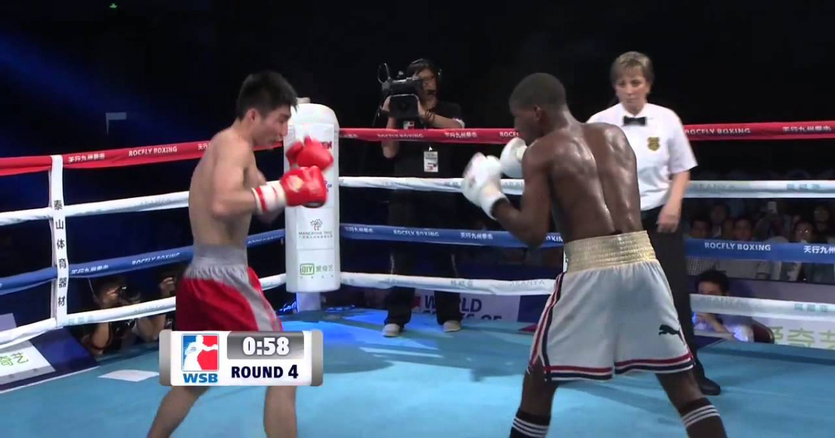 China Dragons vs Cuba Domadores - World Series of Boxing Season