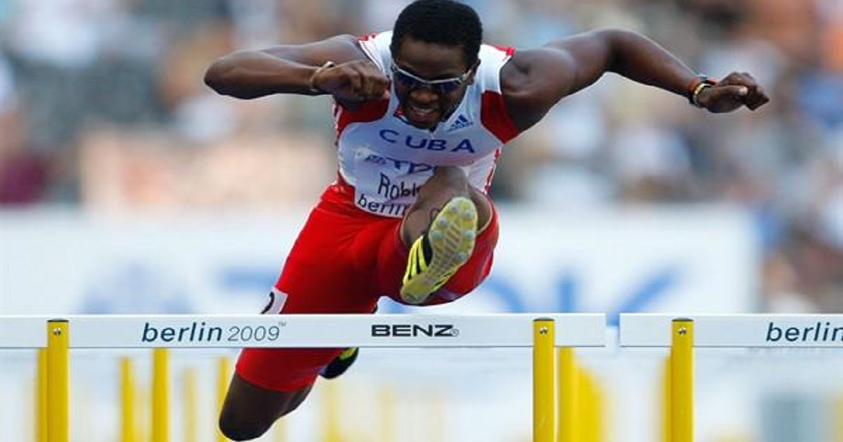 Dayron Robles vuelve a correr en Cuba (+VÍDEO)