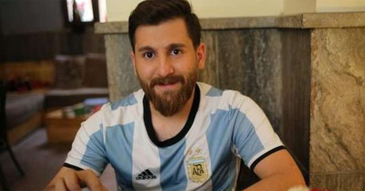 El nuevo doble de Messi es un joven iraní (VIDEO)
