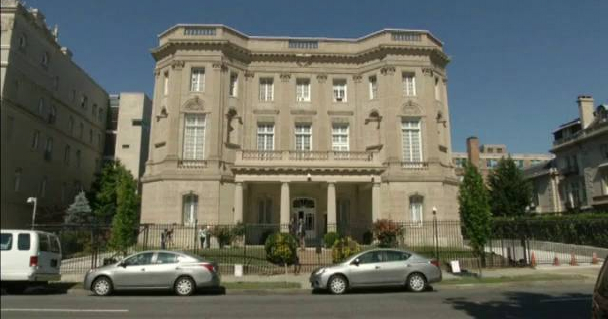 Reabren embajada de Cuba en Washington