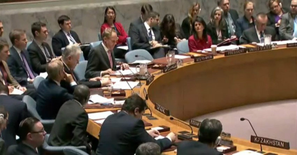 EN DIRECTO: Reunión de emergencia del Consejo de Seguridad de la ONU ...