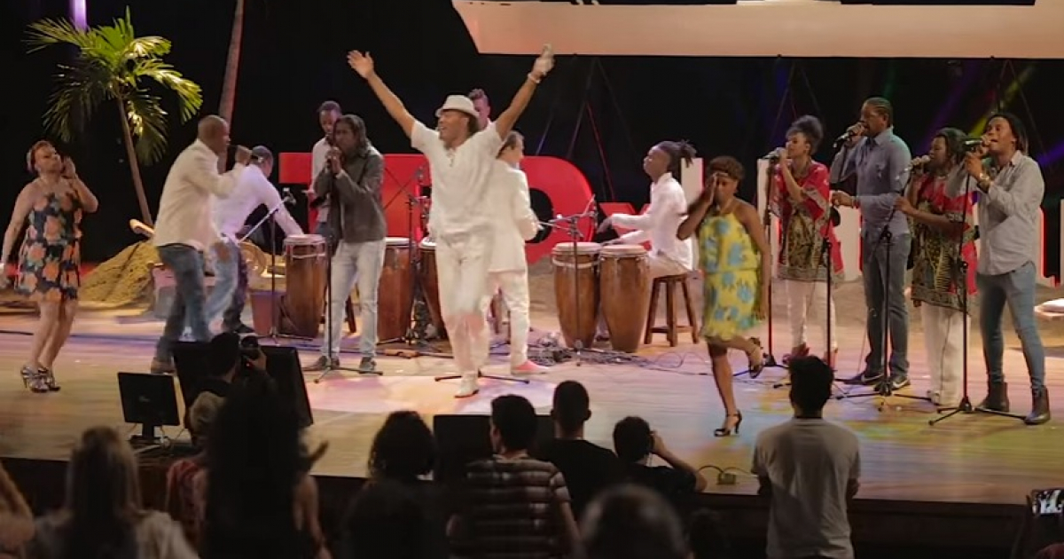Osaín del Monte le puso Rumba a TEDxHabana
