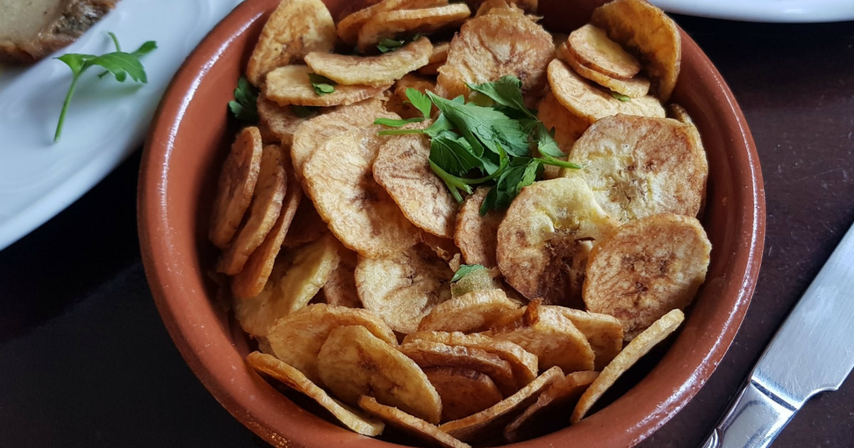 Receta de Chicharritas de plátano - CiberCuba Cocina