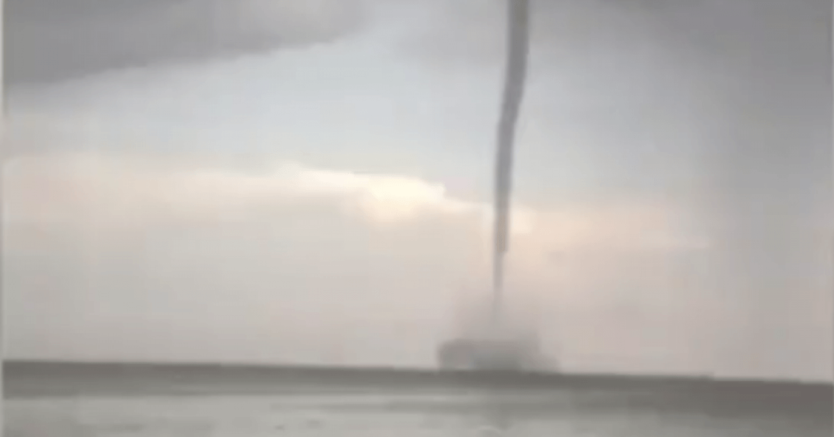 Fuerte tromba marina en Cuba, deja 38 heridos, 6 de ellos muy graves