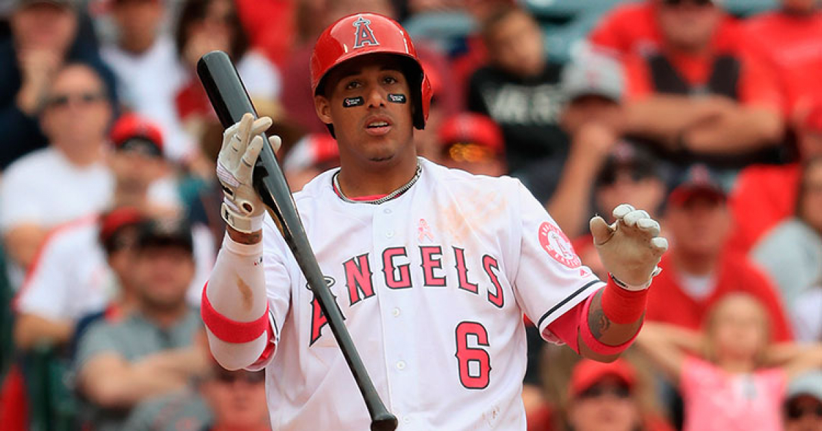 Yunel Escobar vuelve al lineup tras recuperarse del pelotazo que ...